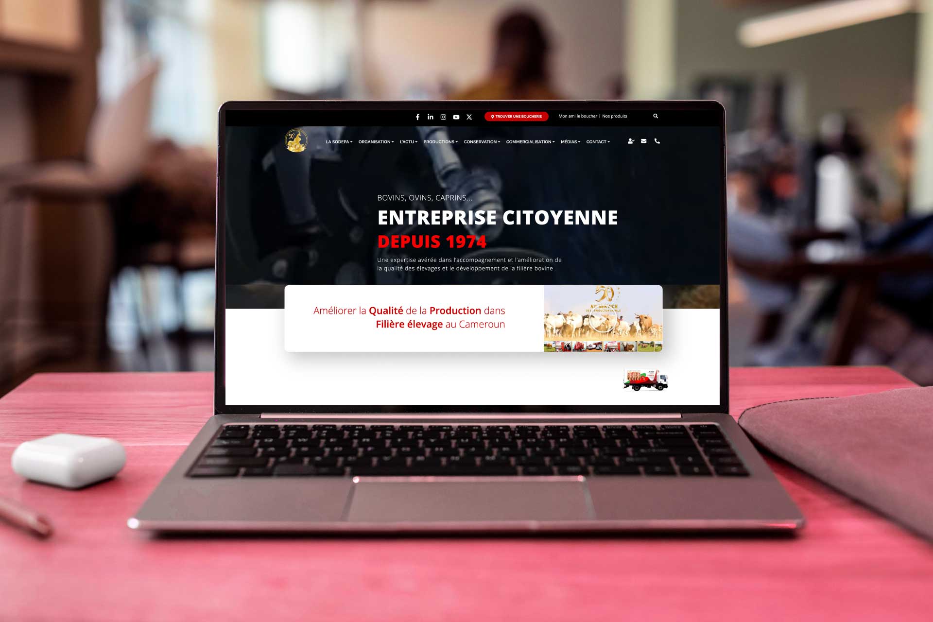 Sodepa | Bespirits, Agence de communication Garoua Cameroun